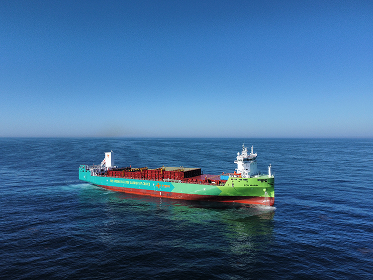 Second 950TEU Methanol Dual-Fuel Feeder Container Ship Successfully ...